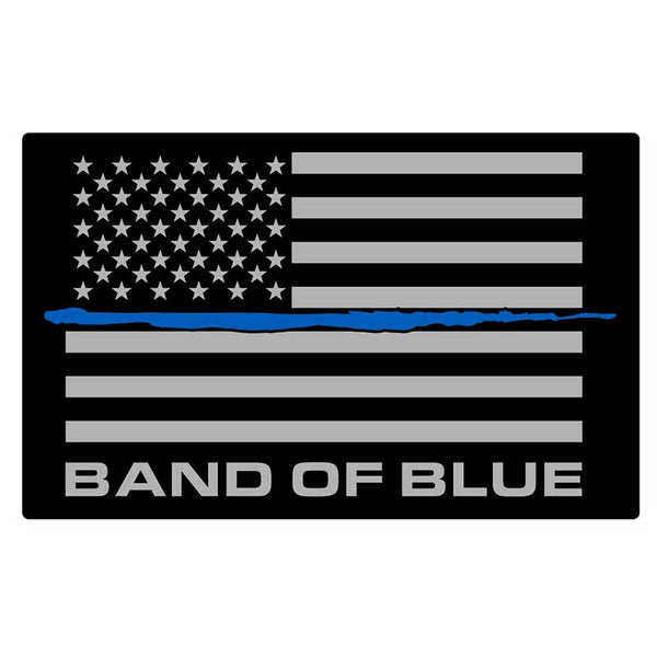 Band of Blue Decal – Bone Head Outfitters